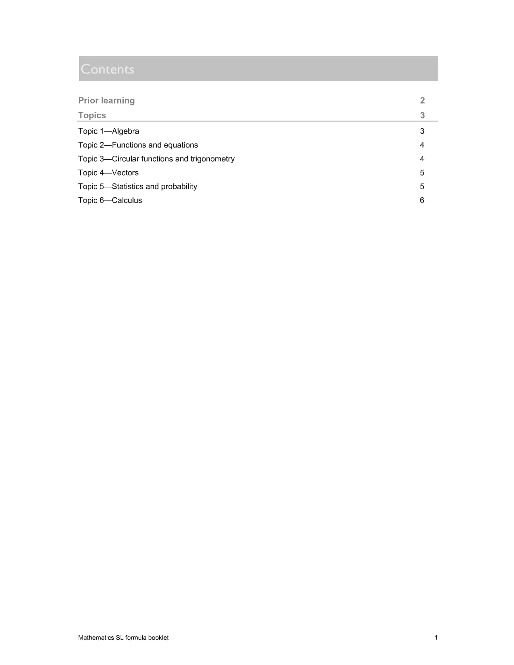 IB SL Math Formula Booklet 2025 Ingel Soong Delivers Results IB SL Math Formula Booklet 2025 Ingel Soong Delivers Results