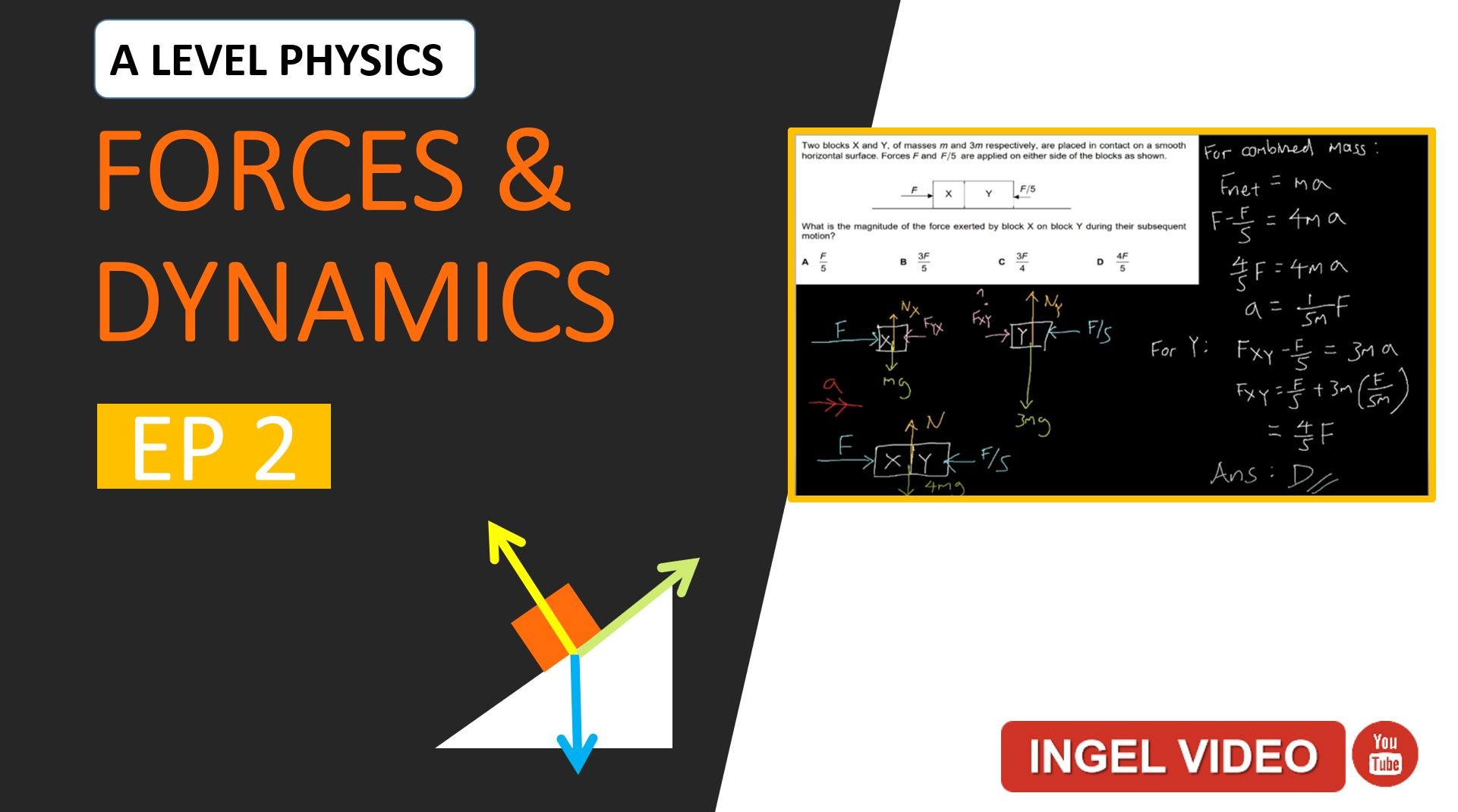 A Level JC H2 Physics Worked Solutions Forces Ep 2 [Questions ... A Level JC H2 Physics Worked Solutions Forces Ep 2 [Questions ...